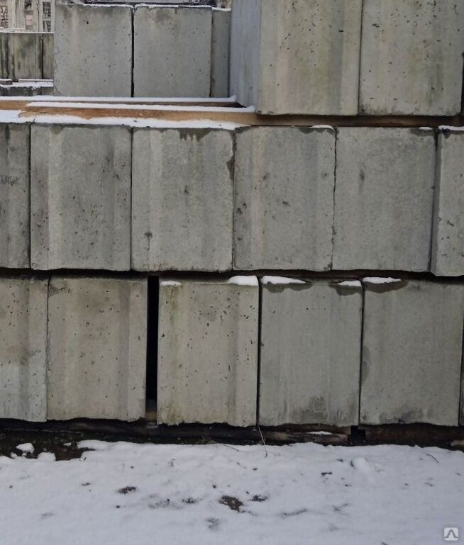 Фундаментный блок ФБС 12.5.6, цена в Минске от компании Сталь-Бетон